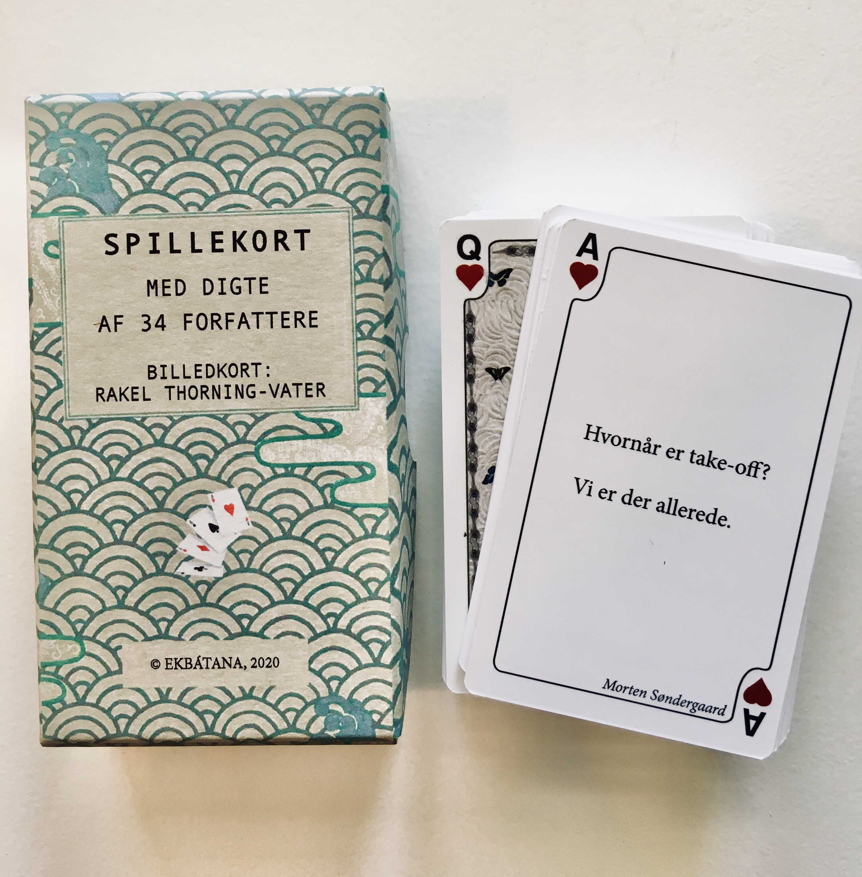 Spillekort med digte (Spil, Kort, Dansk) af Anders Schmidt Thorsen