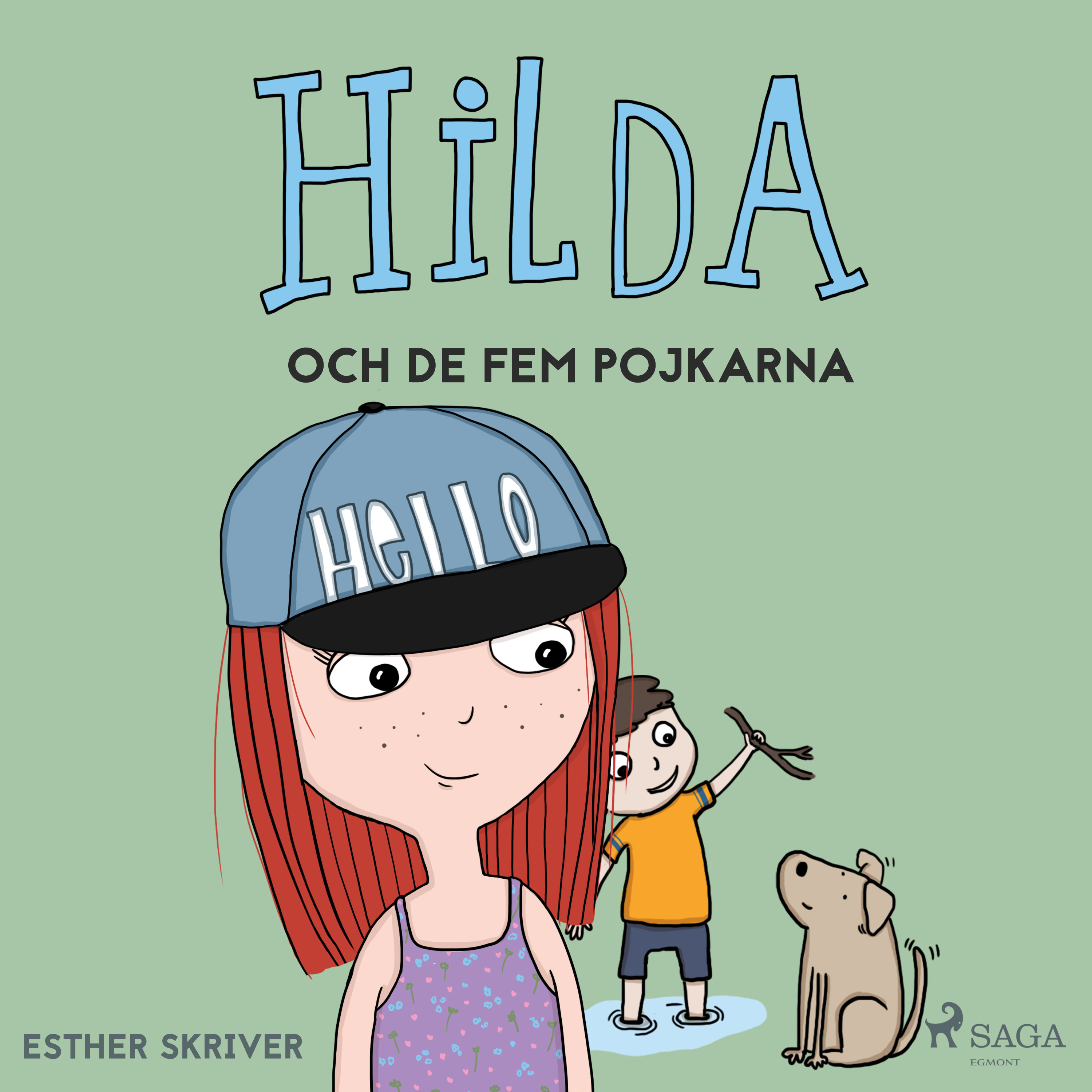 Hilda och de fem pojkarna (Lydbog, zip_mp3, Svensk) af Esther Skriver