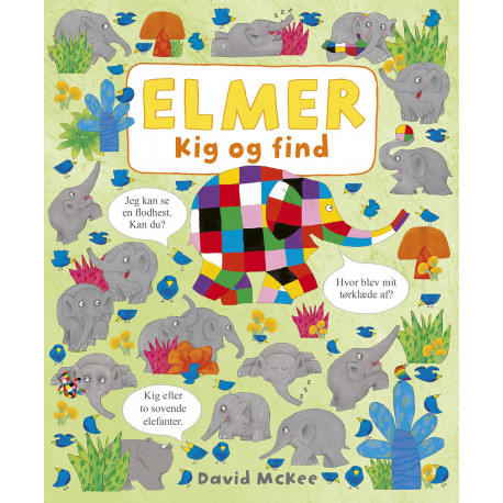 Elmer - Kig og find (Bog, Indbundet, Dansk) af David McKee
