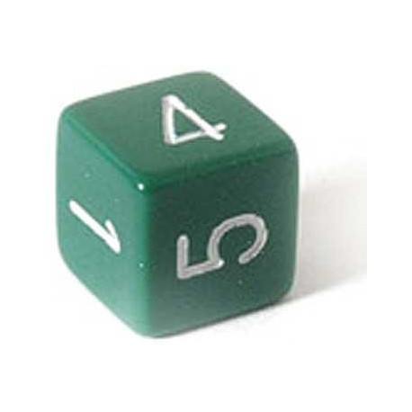 Terning, 6 sider med tal fra 1 til 6 (12 stk.) (Hæftet, Dansk) af Ikke ...