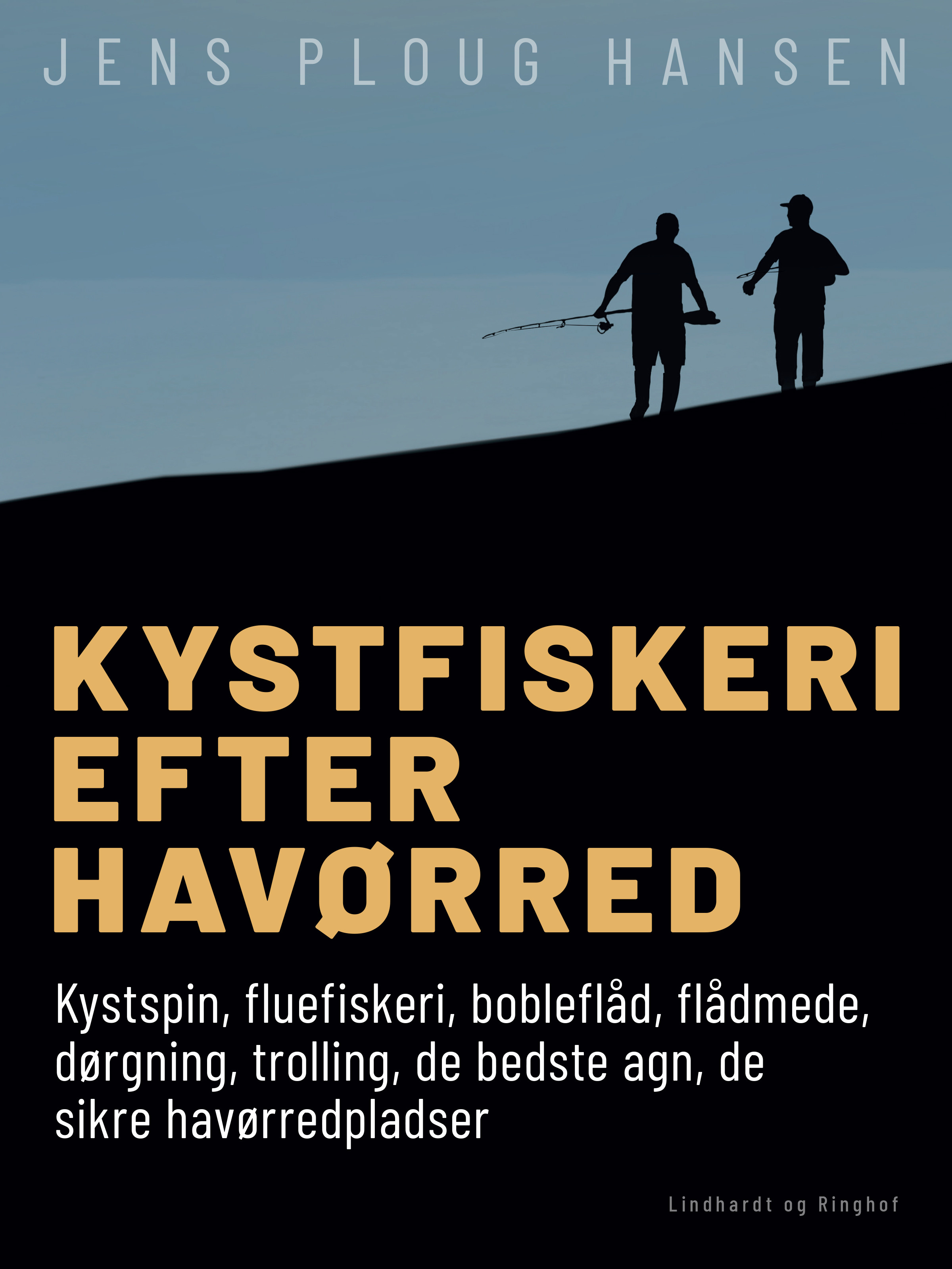 Kystfiskeri efter havørred. Kystspin, fluefiskeri, bobleflåd, flådmede ...