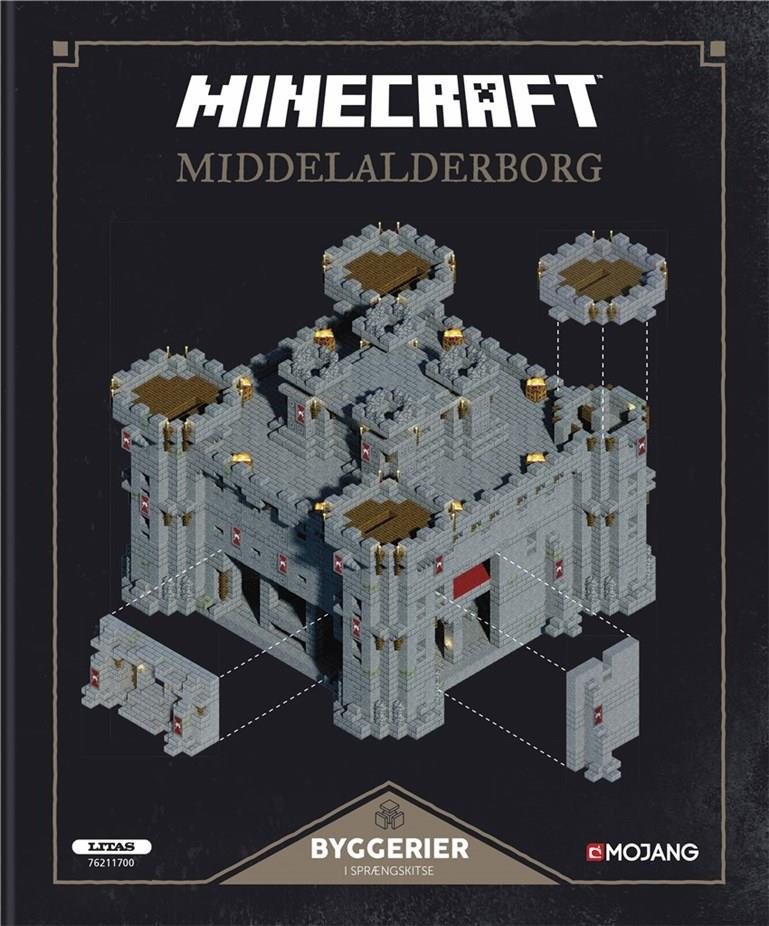 MINECRAFT MIDDELALDERBORG (Bog, Indbundet, Dansk) af Ikke angivet