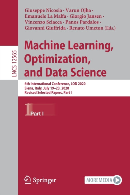 Machine Learning, Optimization, and Data Science: 6th International Conference, LOD 2... (Bog ...