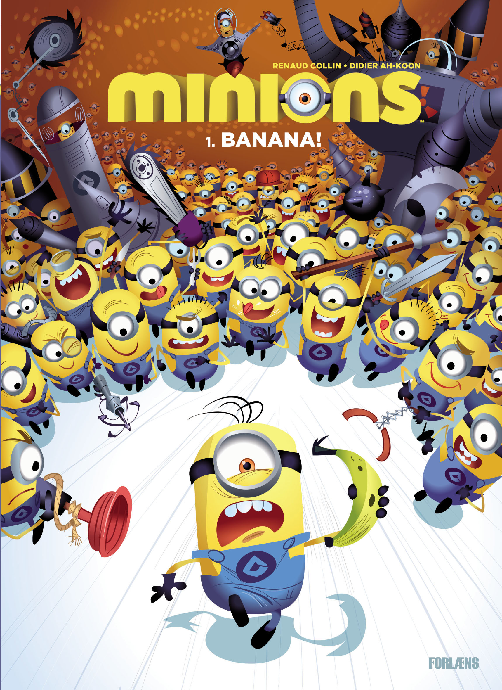 Minions 1: Banana! (Bog, Hardback, Dansk) af Didier Ah-Koon