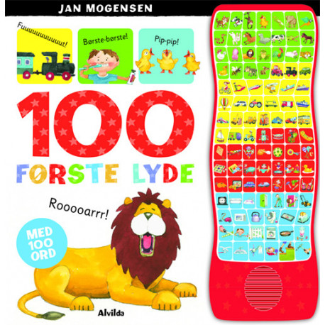 100 første lyde (med 100 ord) (Bog, Papbog, Dansk) af Jan Mogensen