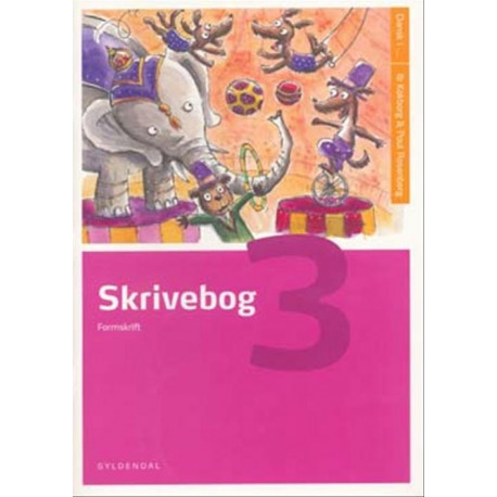 Skrivebog 3: Formskrift (Bog, Hæftet, Dansk) af Poul Rosenberg