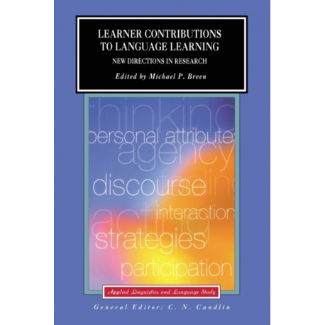 Learner Contributions to Language Learning: New Directions in Research (Bog, Paperback ...