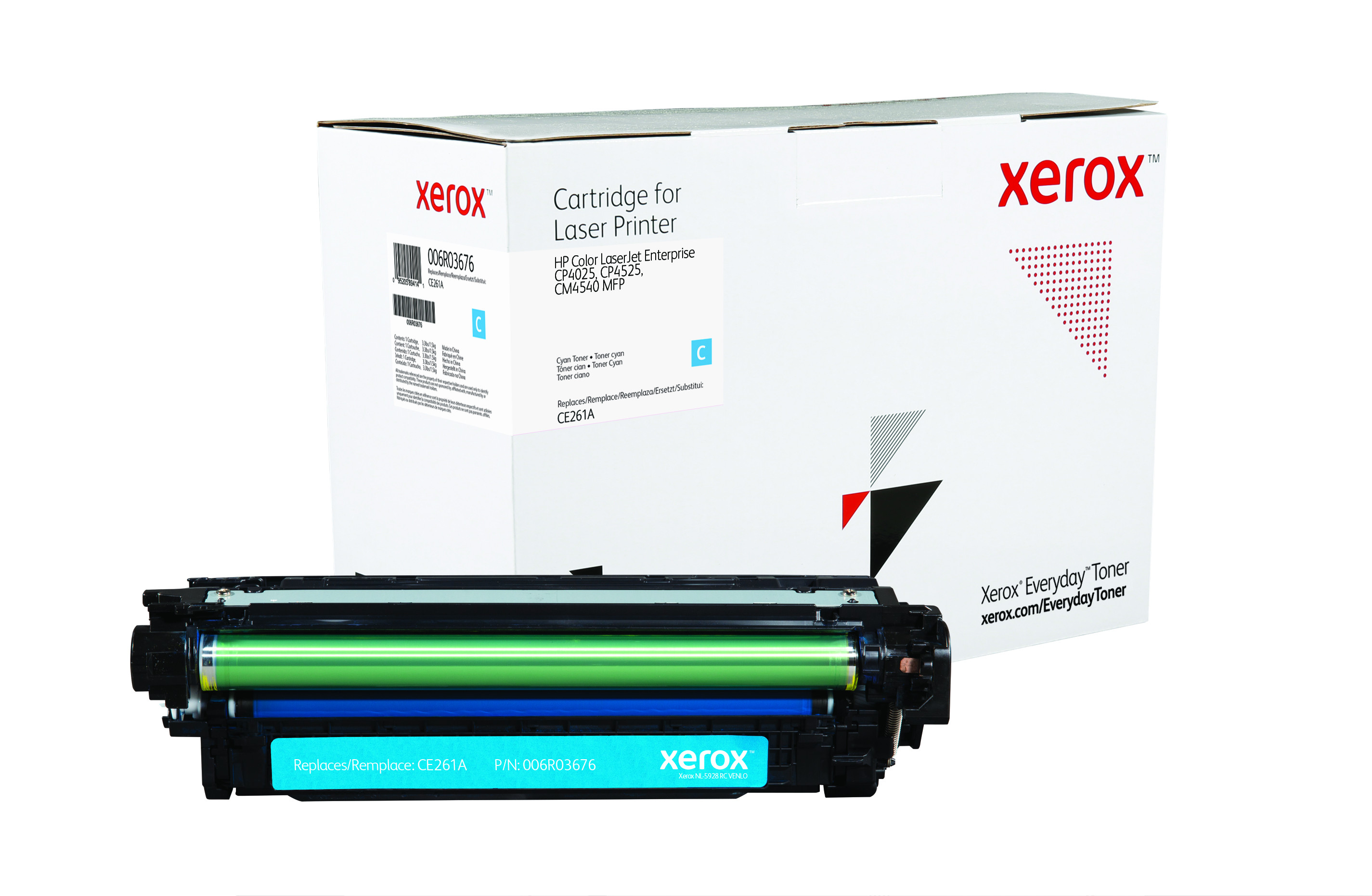 Everyday Toner Cyan Cartridge HP 647A 11k Xerox (006R03676) (Lasertoner ...
