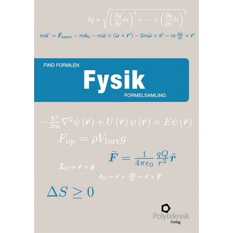 Find formlen - fysik: formelsamling (Bog, Hæftet, Dansk)