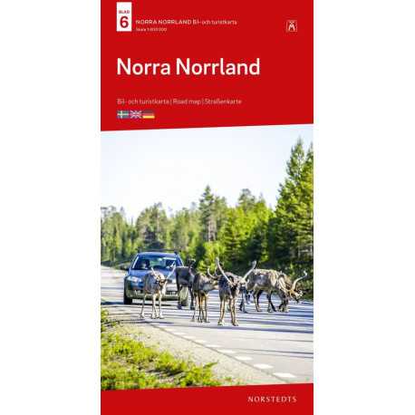 Norra Norrland : bil- och turistkarta - road map - Straßenkarte: bil ...