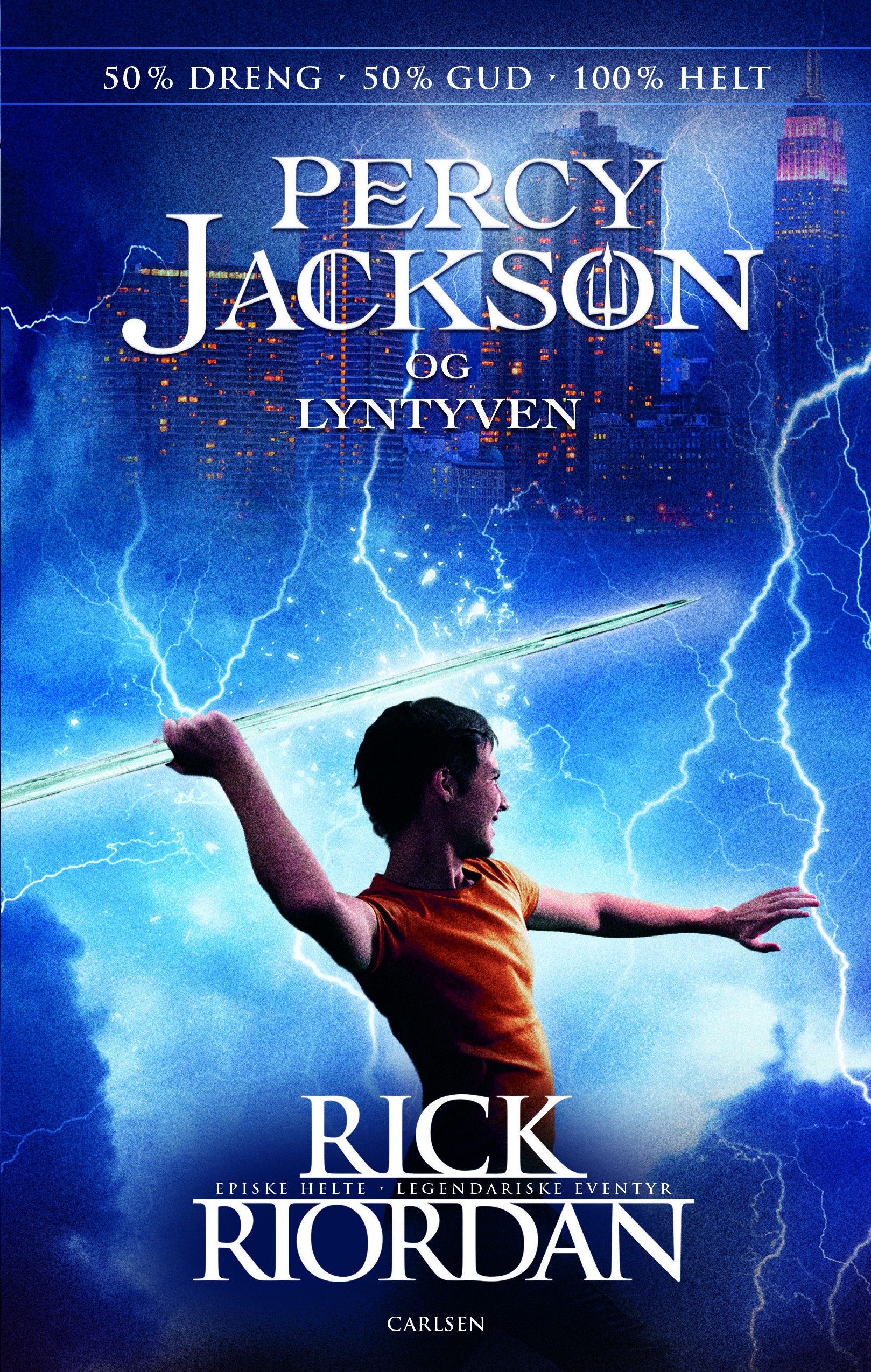 Percy Jackson (1) - Percy Jackson og lyntyven (Bog, Indbundet, Dansk ...