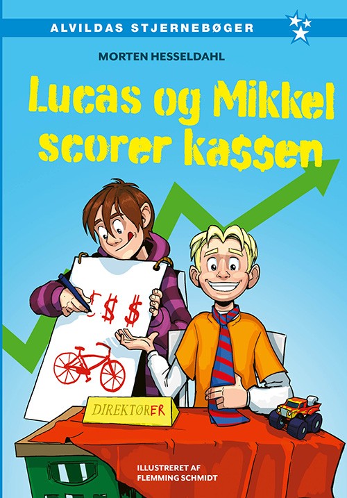 Lucas og Mikkel scorer kassen (Bog, Indbundet, Dansk) af Morten Hesseldahl