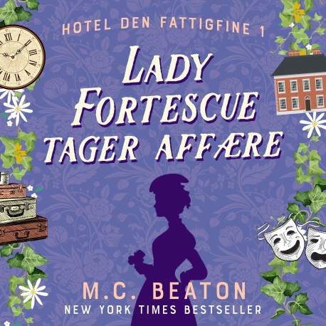 Lady Fortescue tager affære (Lydbog, zip_mp3, Dansk) af M.C. Beaton
