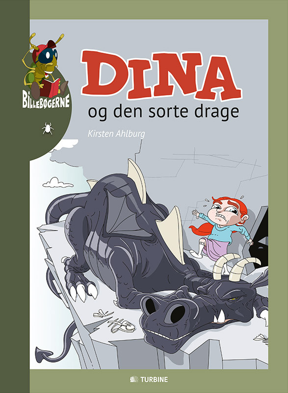Dina og den sorte drage (Bog, Hardback, Dansk) af Kirsten Ahlburg