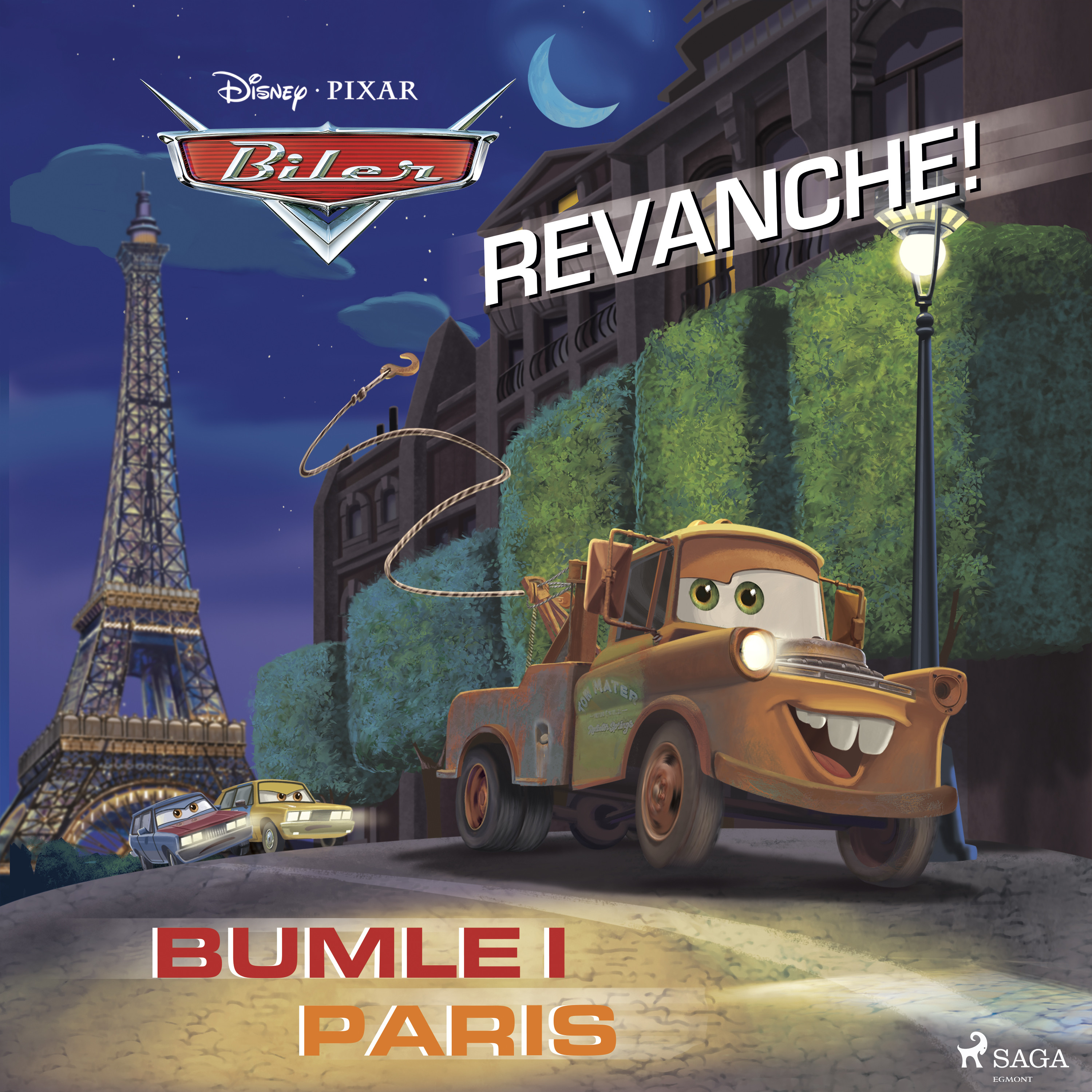 Biler - Revanche! og Bumle i Paris (Lydbog, zip_mp3, Dansk) af Disney