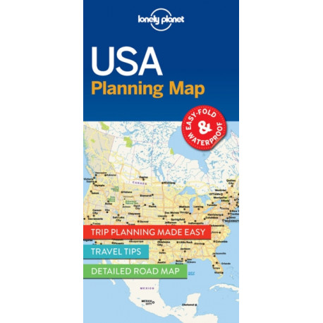 Lonely Planet USA Planning Map (Sheet map, folded, Engelsk) af Lonely ...