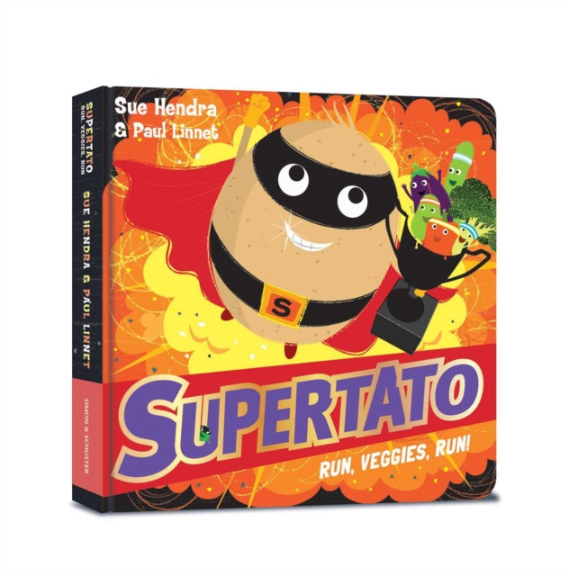 Supertato Run Veggies Run (bog, board book, engelsk)