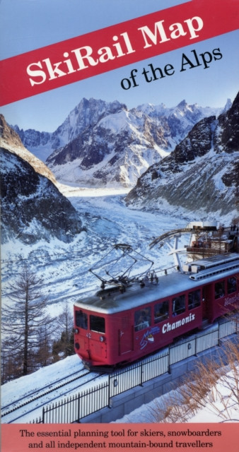 Skirail Map of the Alps: Folded Sheet Map (Sheet map, folded, Engelsk)
